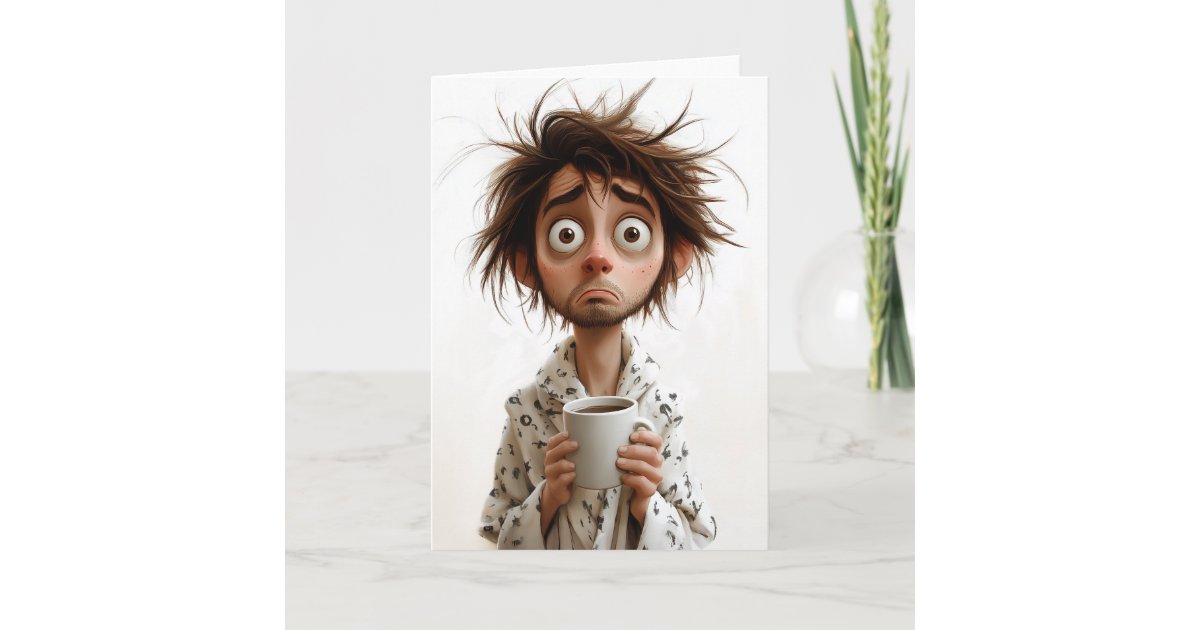 Morning Madness: Coffee First, Questions Later Invitation | Zazzle
