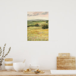 Morning Meadow Poster | Zazzle