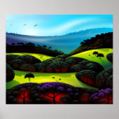 Morning Mist Poster | Zazzle