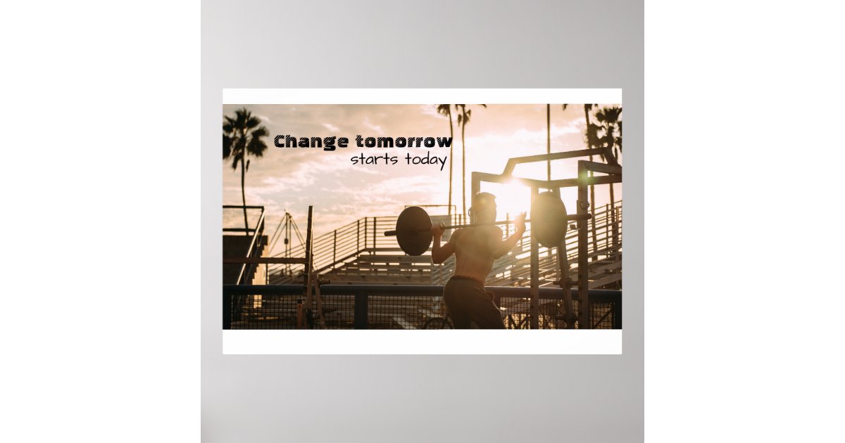Morning Motivation Poster | Zazzle