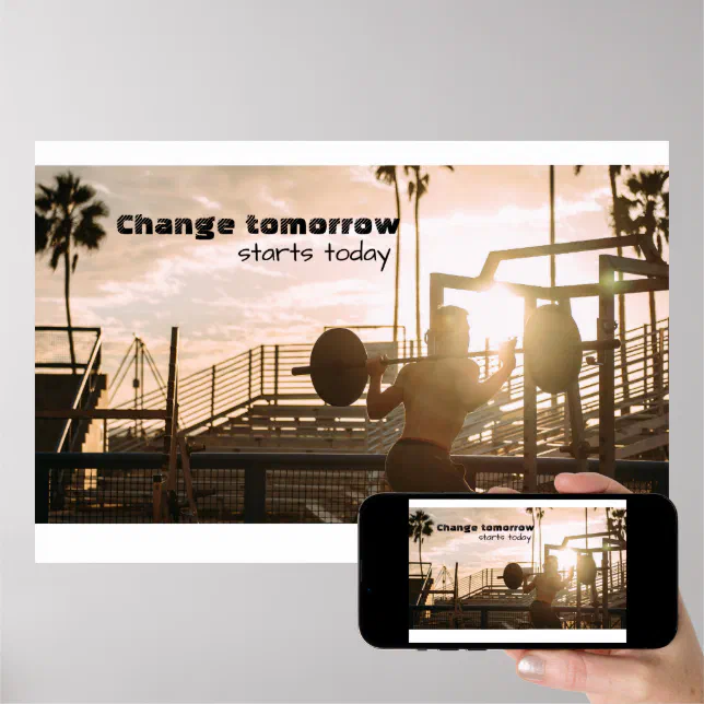 Morning Motivation Poster | Zazzle