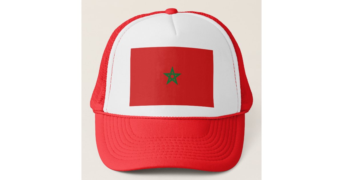Morocco Flag Hat | Zazzle