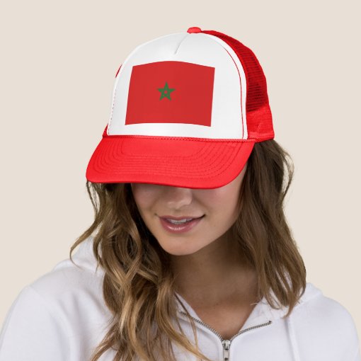 Morocco Flag Hat | Zazzle