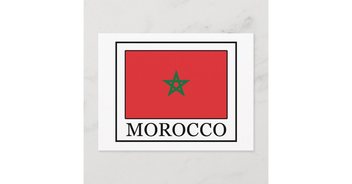Morocco Postcard | Zazzle