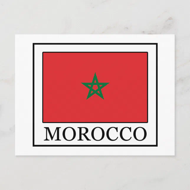 Morocco Postcard | Zazzle