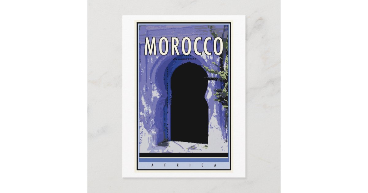 Morocco Postcard | Zazzle