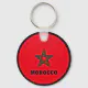 Morocco Roundel quality Flag Keychain | Zazzle