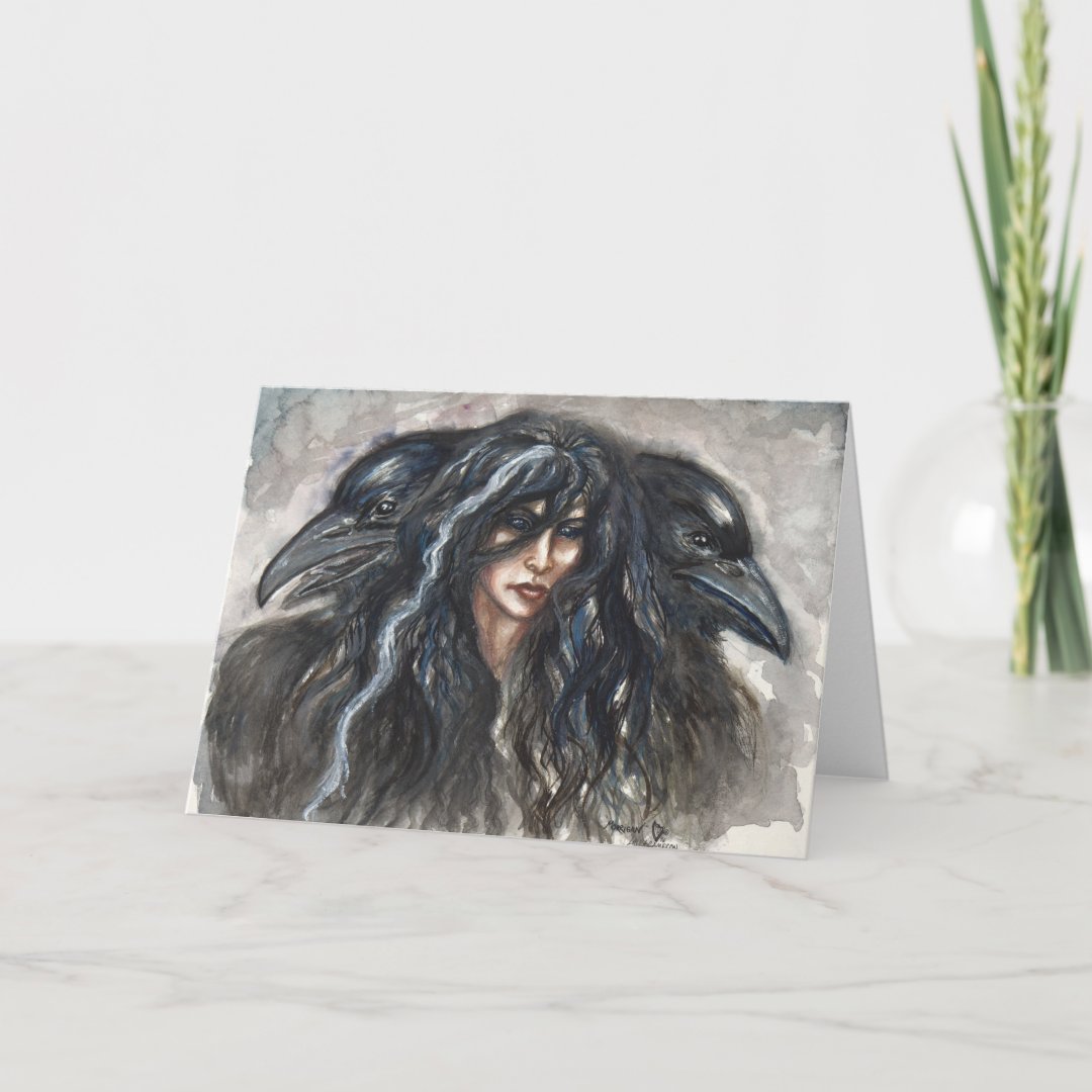 Morrigan Card | Zazzle