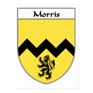 Morris Family Crest Postcards | Zazzle