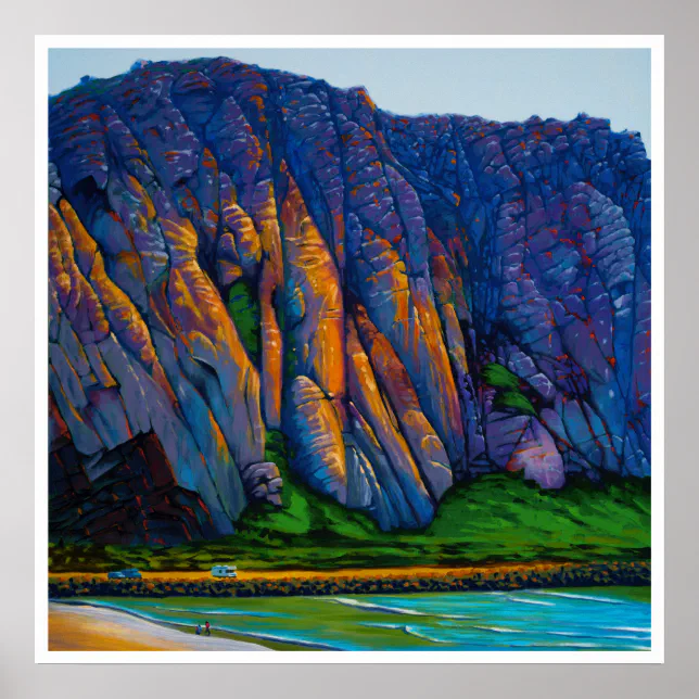 Morro Rock Poster | Zazzle