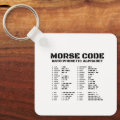Morse Code NATO Phonetic Alphabet Keychain | Zazzle
