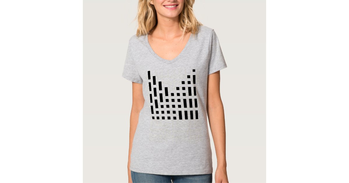 Morse Code Numerals T-Shirt | Zazzle