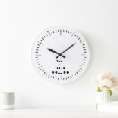 Morse Code Wall Clock | Zazzle