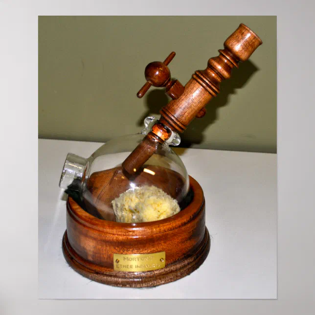 Morton's Ether Inhaler Poster | Zazzle