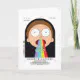 Morty Goodbye Moonmen Quote Graphic Card | Zazzle