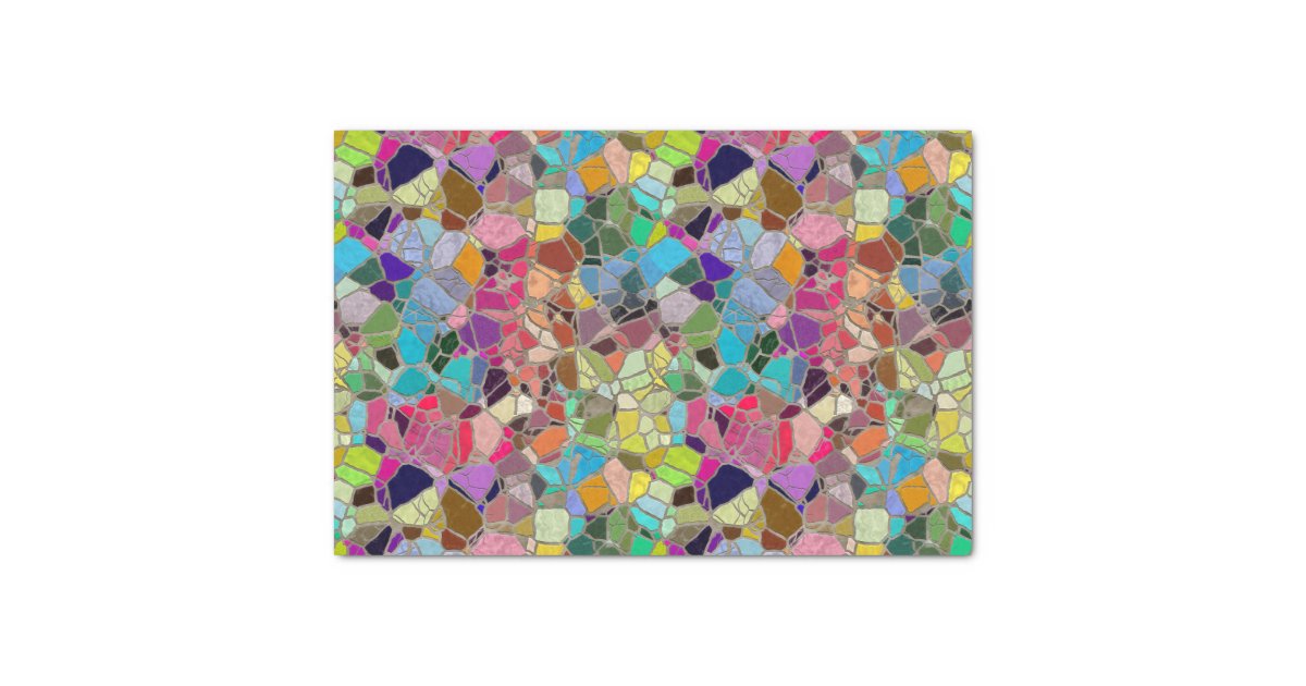 Mosaic 15A Tissue Paper | Zazzle