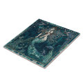 Mosaic Mermaid Ceramic Tile | Zazzle