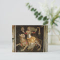 Mosaic of Dionysus riding a Leopard c.180 AD Postcard | Zazzle
