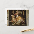 Mosaic of Dionysus riding a Leopard c.180 AD Postcard | Zazzle