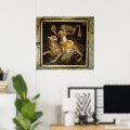 Mosaic of Dionysus riding a Leopard c.180 AD Poster | Zazzle