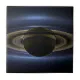 Mosaic Of The Saturn System Backlit By The Sun. Ceramic Tile | Zazzle