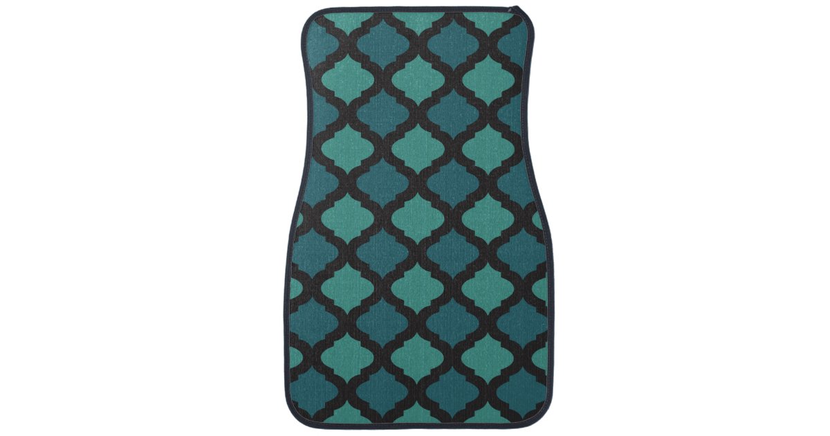 Mosaic pattern in arab style car floor mat | Zazzle
