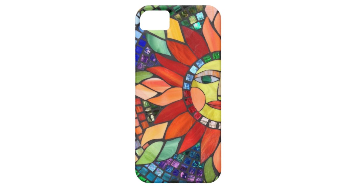 Mosaic Sun Cell Phone Case | Zazzle.com
