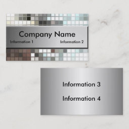 Mosaic Tile Business Cards | Zazzle