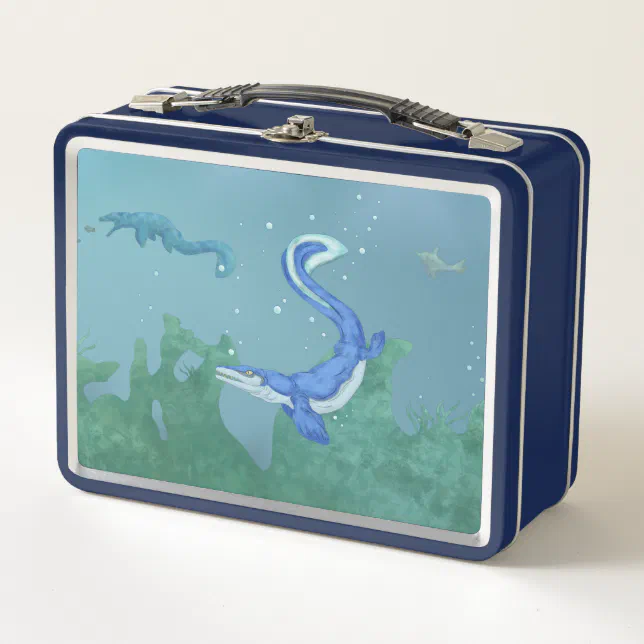 Mosasaurus Metal Lunch Box | Zazzle