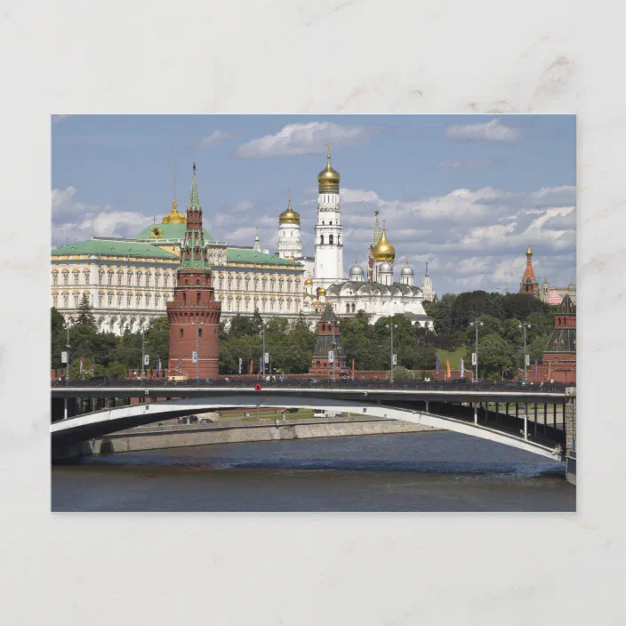 Moscow. Kremlin Postcard | Zazzle