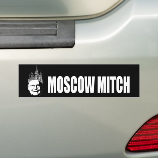 Moscow Mitch Bumper Sticker | Zazzle