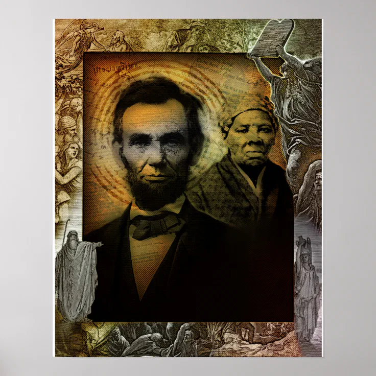 Moses and Abraham Poster | Zazzle