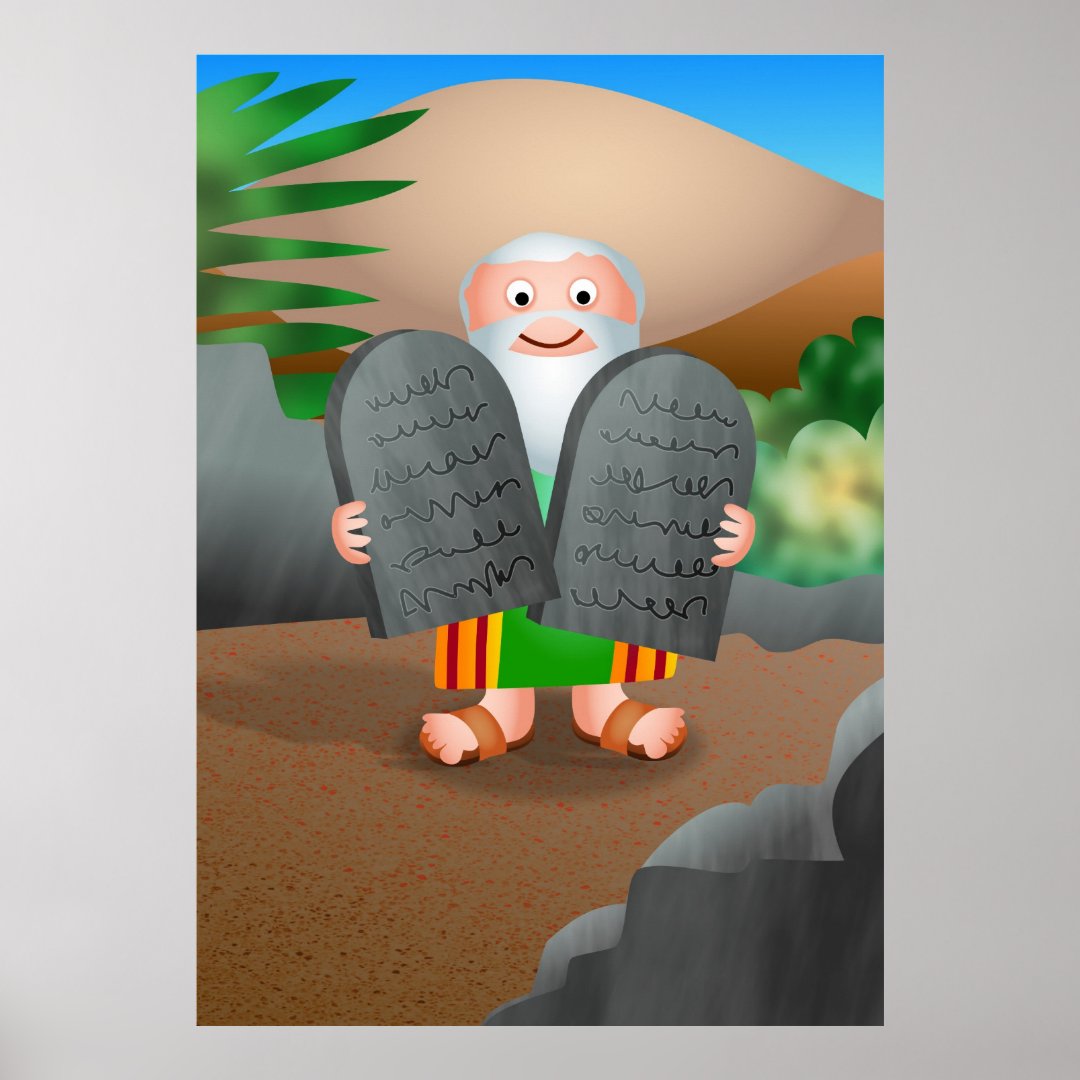 Bible Stories Moses And The 10 Commandments – TASEAL