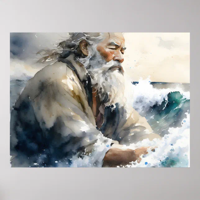 Moses Crossing The Red Sea Poster | Zazzle
