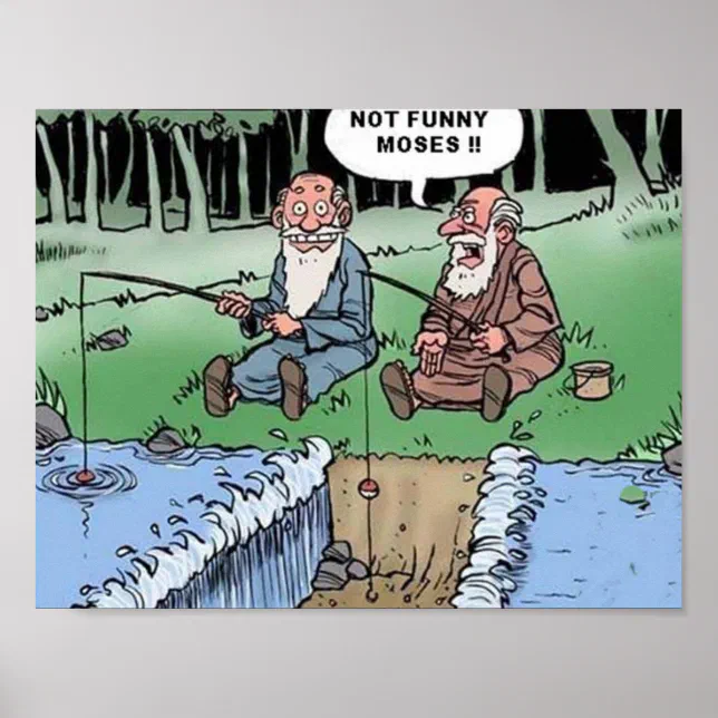 Moses Joke Poster | Zazzle