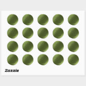 Moss Green 2 Letter Monogram Wax Seal Stickers | Zazzle