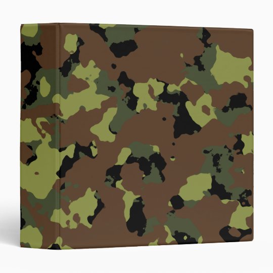 Moss Green Military Camo Binder | Zazzle.com