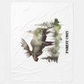 Mossy Moose Wildlife Portrait Fleece Blanket | Zazzle