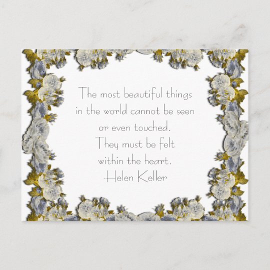 Most Beautiful Things - Postcard | Zazzle.com