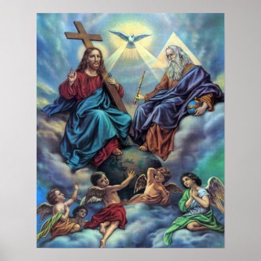 Most Holy Trinity Custom Poster | Zazzle