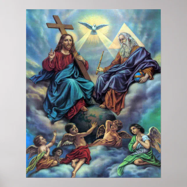 Most Holy Trinity Custom Poster | Zazzle
