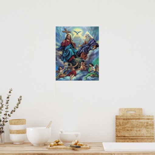 Most Holy Trinity Custom Poster | Zazzle