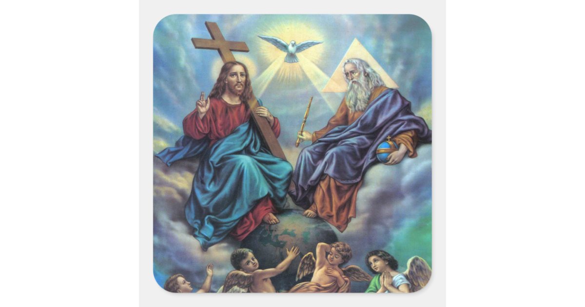Most Holy Trinity Sticker | Zazzle