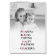 Mother Acronym Custom Photo Mother's Day Card | Zazzle