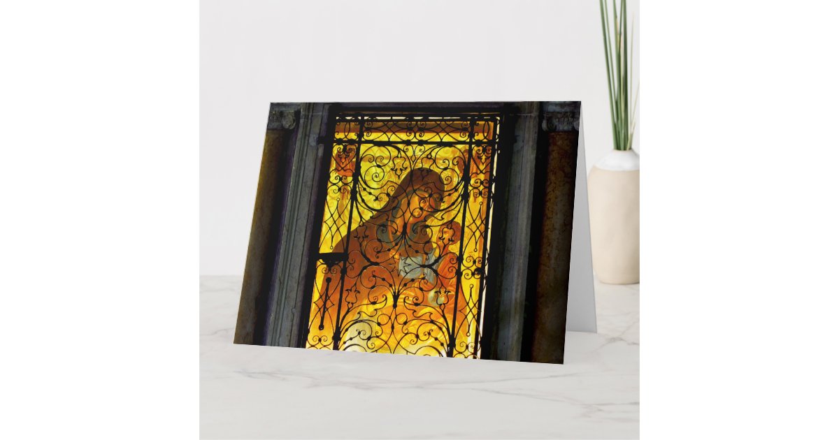 MOTHER AND CHILD Folded Greeting Card | Zazzle