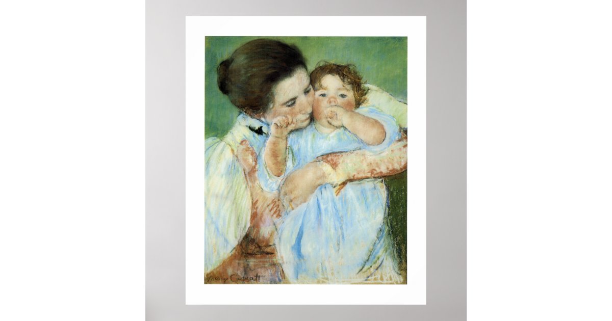 Mother and Child Poster | Zazzle