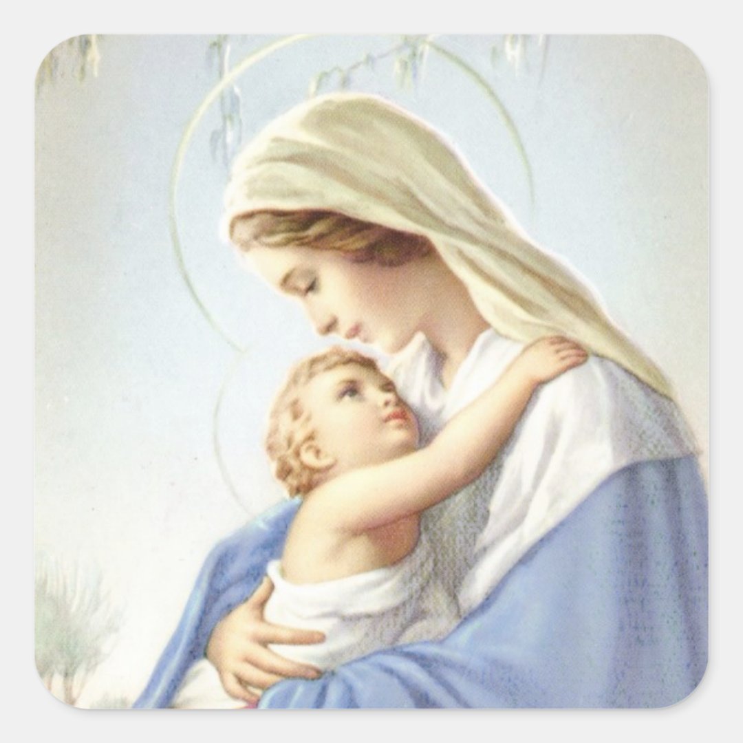 Mother and Child Sticker | Zazzle