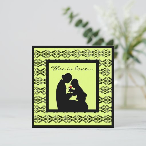 Mother Child Adoption Baby Shower Invitations | Zazzle