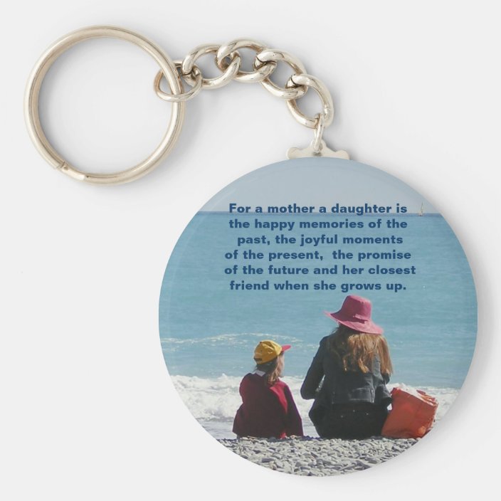 Mother & Daughter Keychain | Zazzle.com