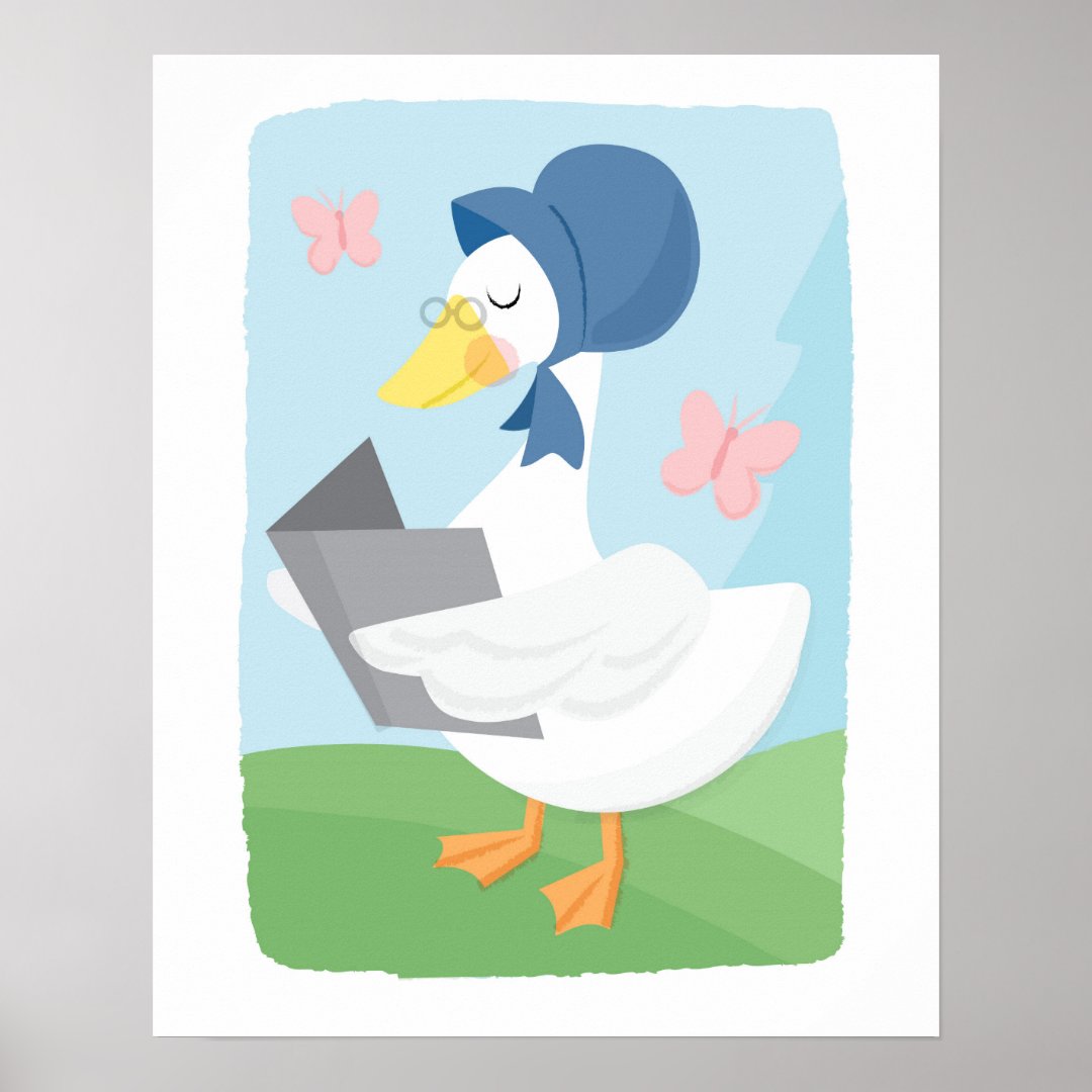 Mother Goose Poster | Zazzle